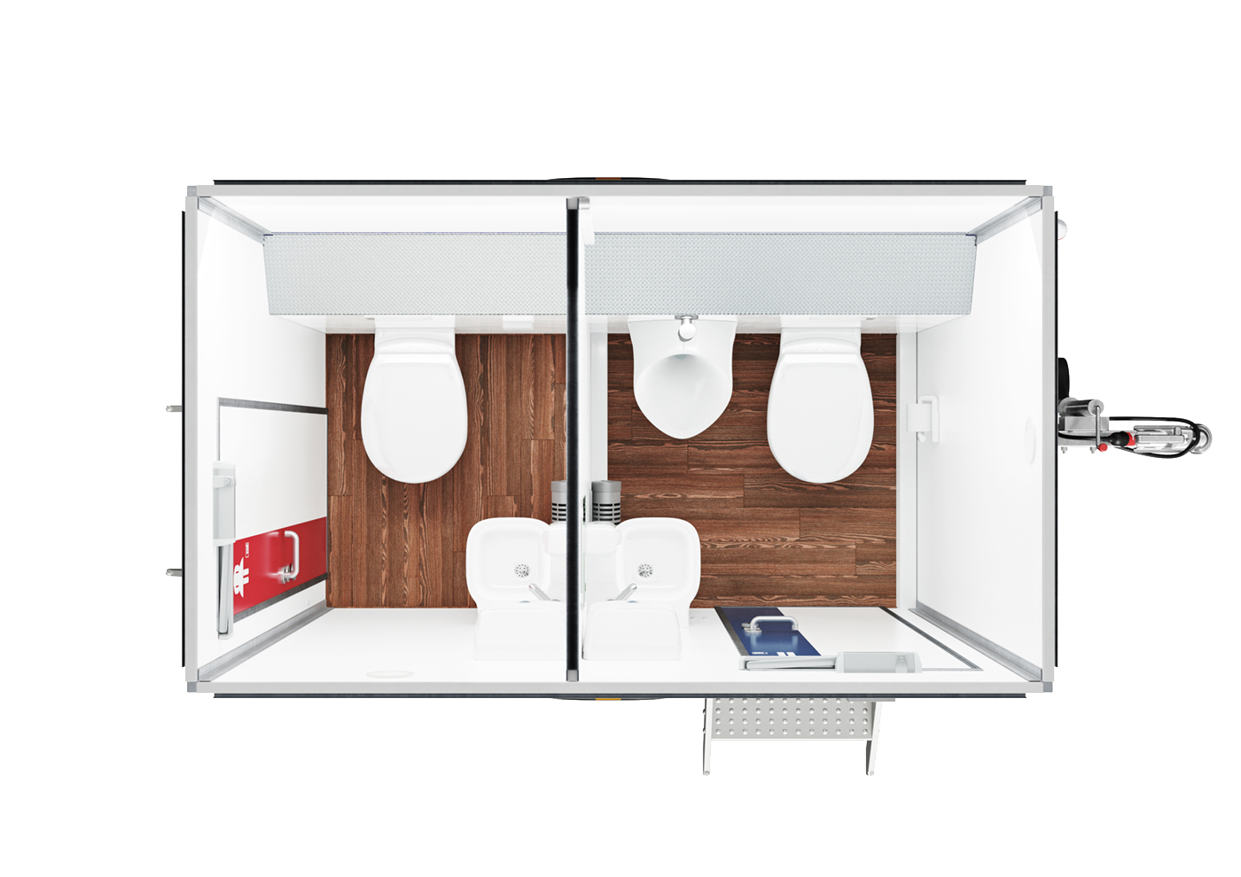 TOI® ECO WC-TRAILER S – Kompakt | TOI TOI & DIXI