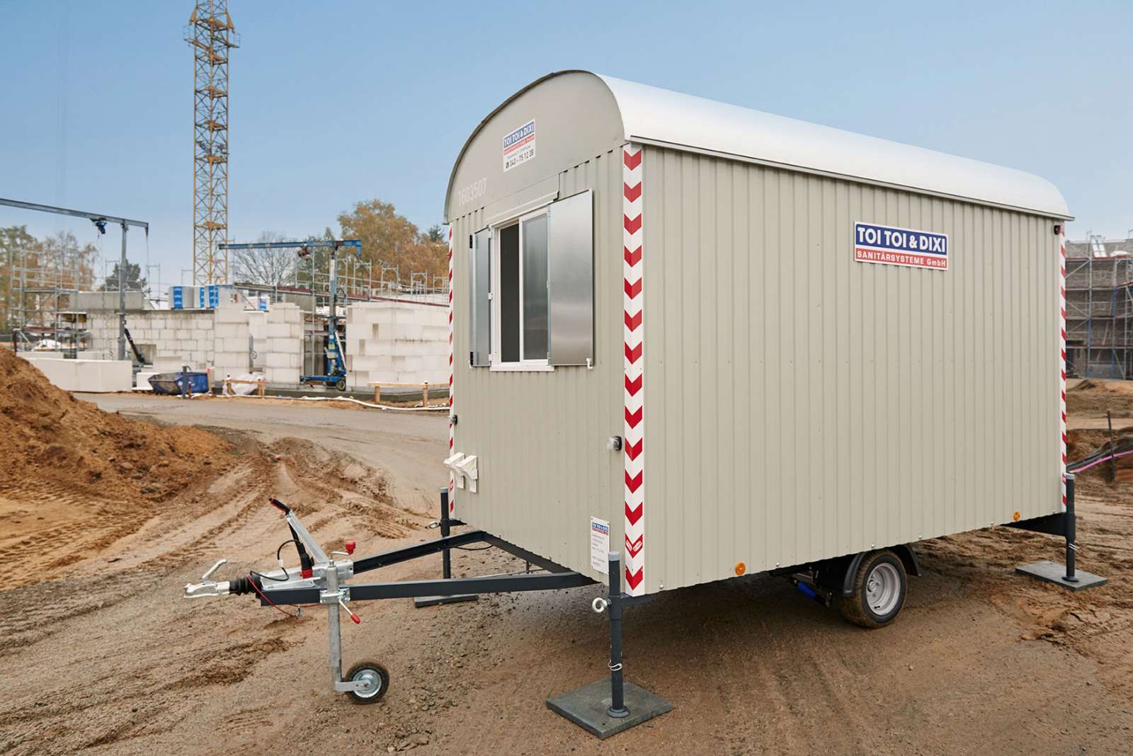Jetzt Bauwagen mieten | TOI TOI & DIXI