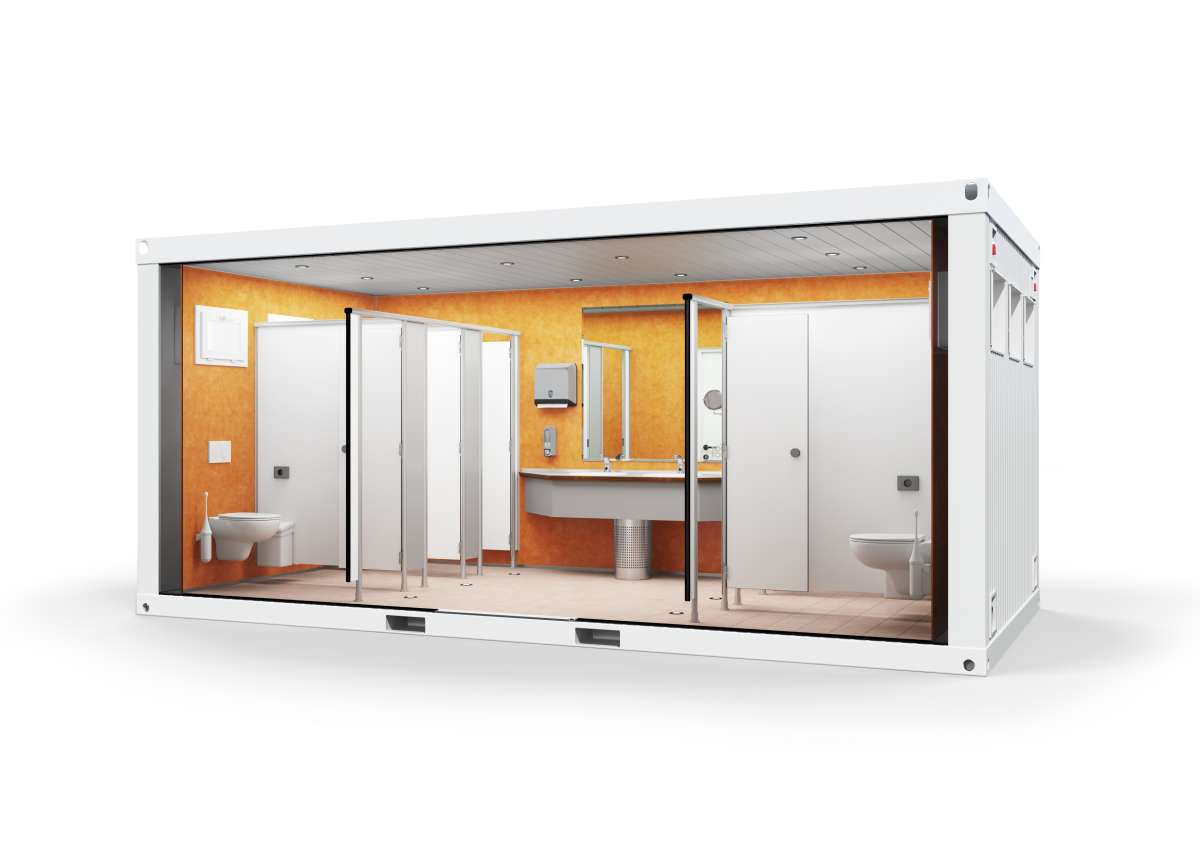 Premium Line Sanitärcontainer für Damen | TOI TOI & DIXI