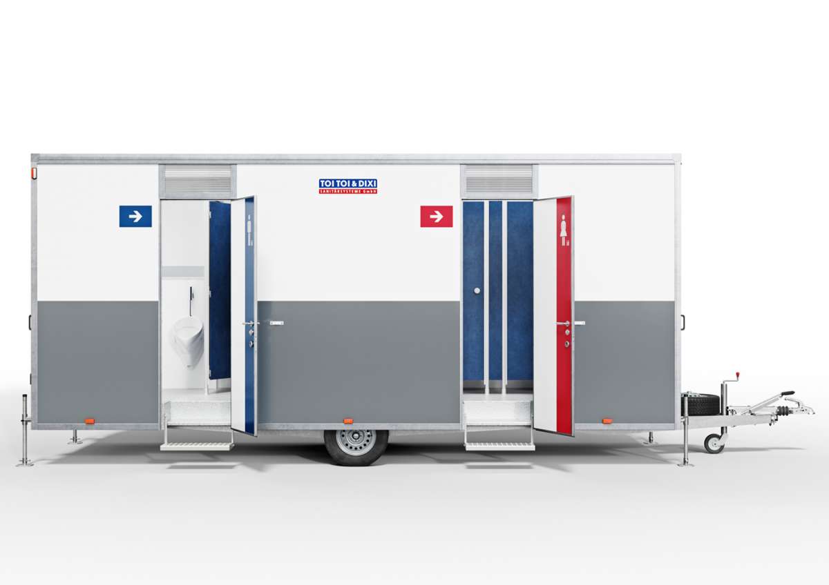 TOI® ECO WC-TRAILER XL – Das Raumwunder | TOI TOI & DIXI