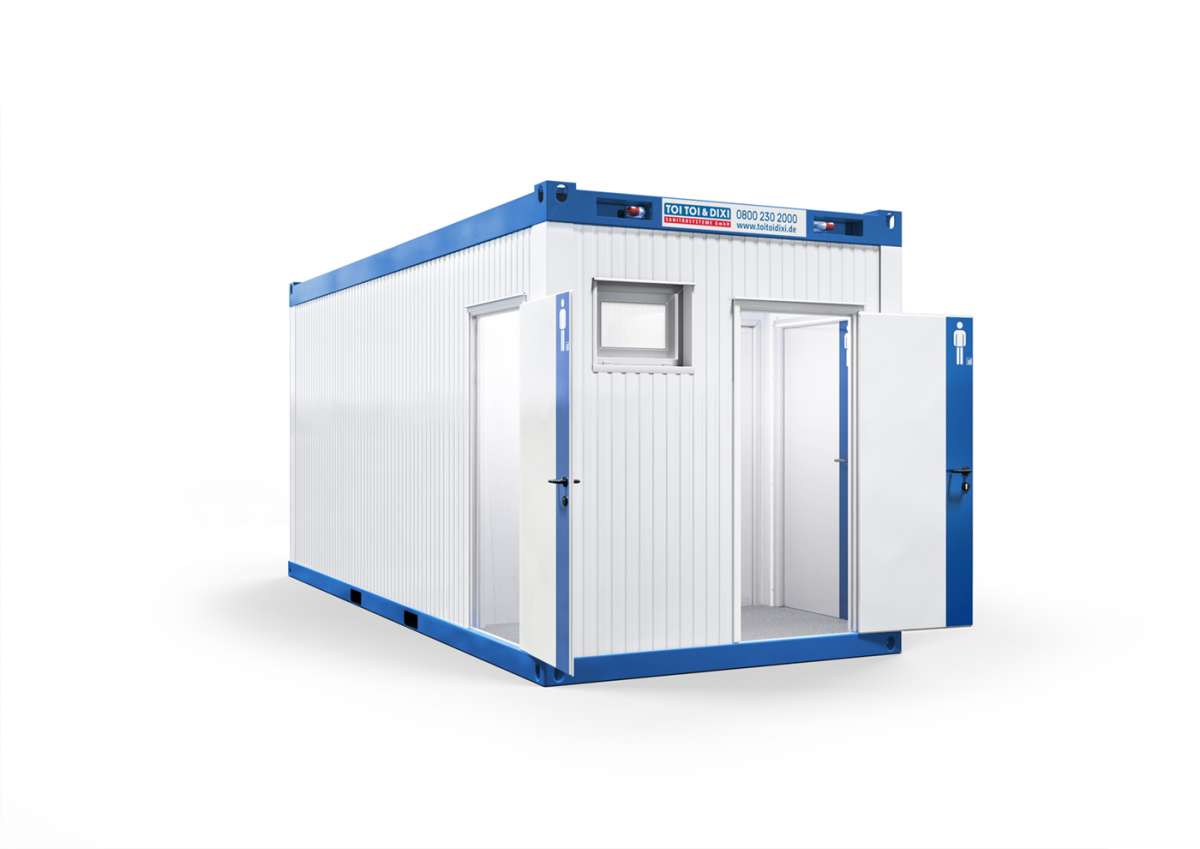 Construction Line Duschcontainer(5 Duschen) | TOI TOI & DIXI