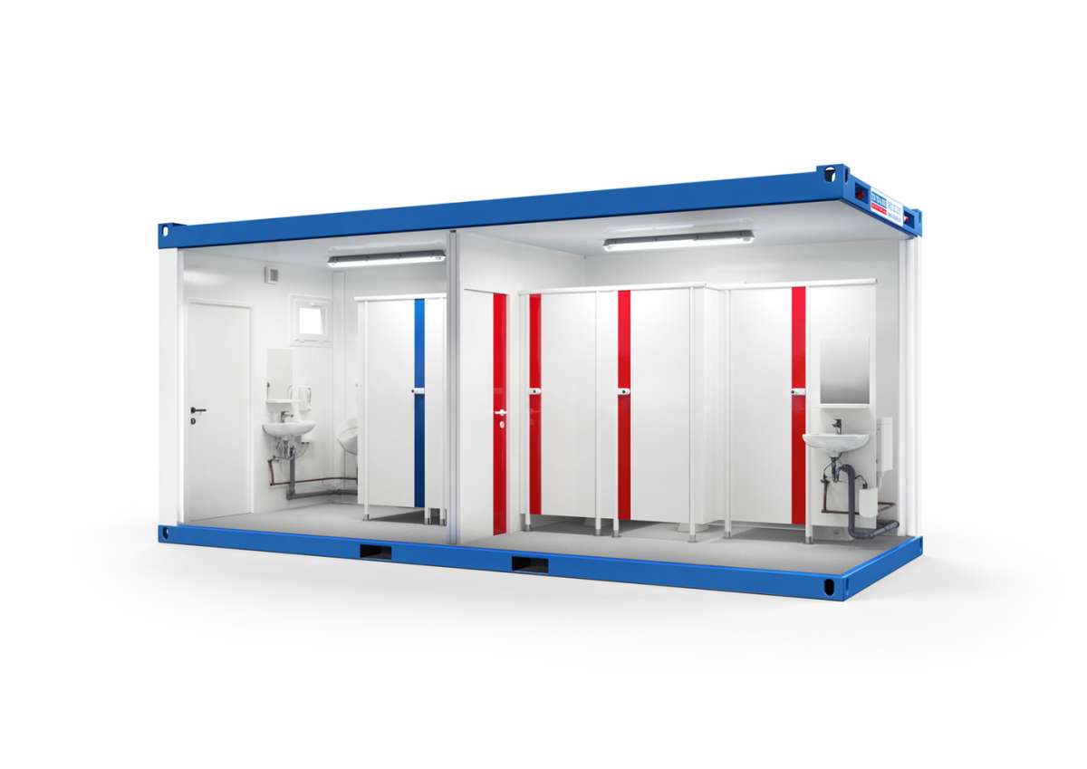 WC-Sanitärcontainer D/H (Flexibel) | TOI TOI & DIXI